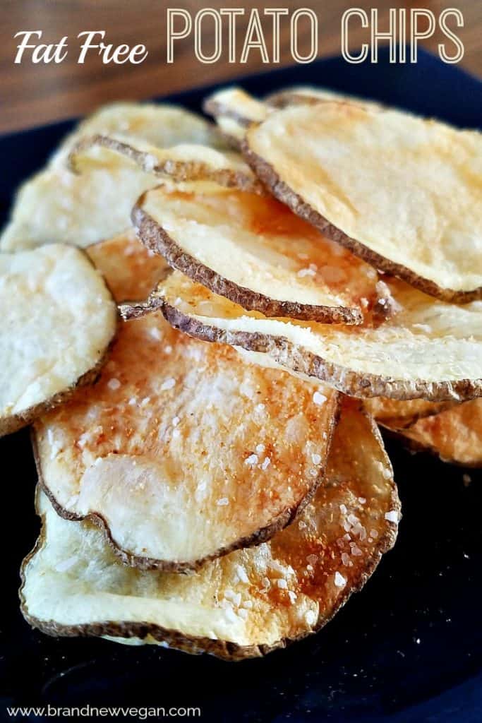 Fat Free Potato Chips - Brand New Vegan