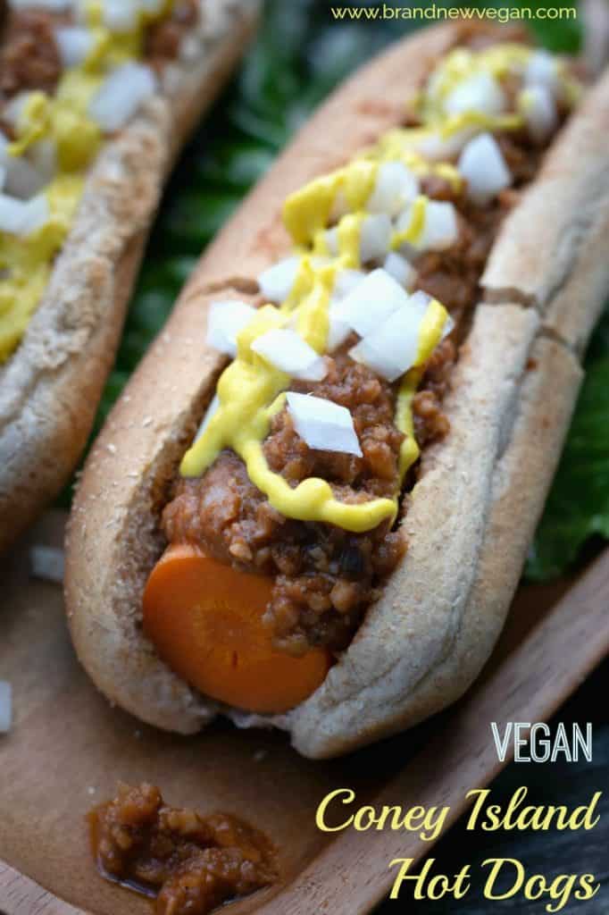 Vegan Coney Island Hot Dogs - Brand New Vegan