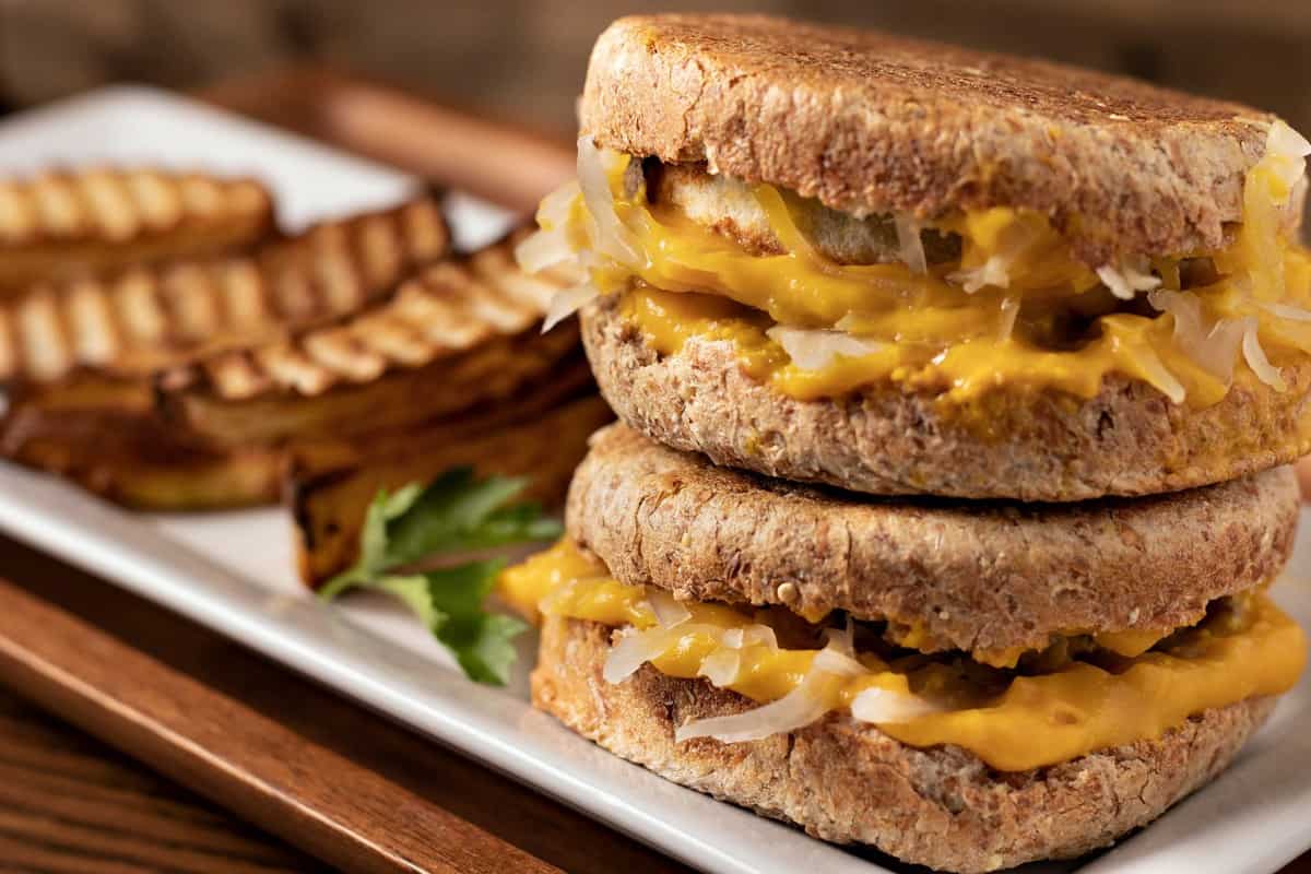 Cheezy Potato Sliders - Brand New Vegan