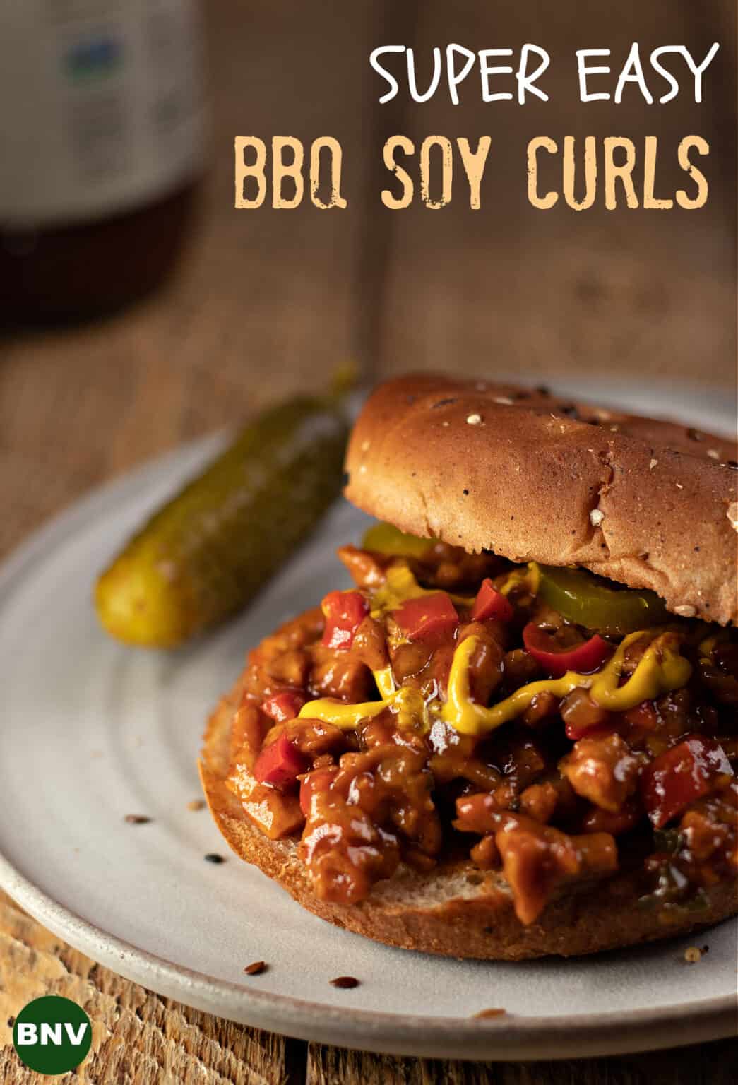 EASY BBQ Soy Curls - Brand New Vegan