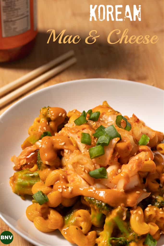 Korean Mac and Cheese - Brand New Vegan