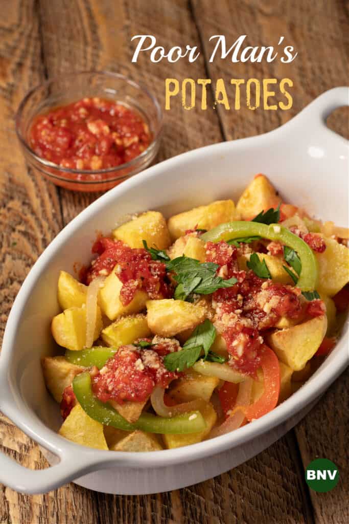 Oil-Free Poor Man's Potatoes - Brand New Vegan