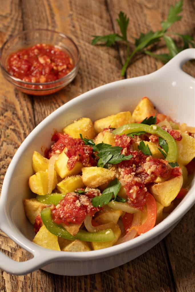 Oil-Free Poor Man's Potatoes - Brand New Vegan